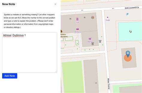 Bilješke Na Karti Openstreetmap Hrvatska