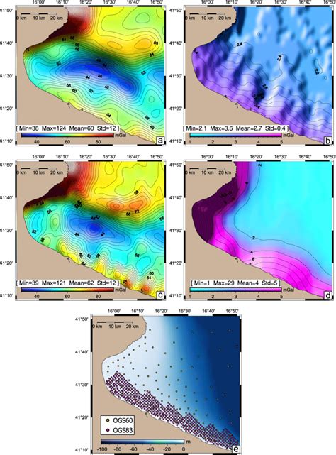 Free Air Anomaly Of Dtu Data Set With Associated Mss Interpolation Download Scientific Diagram