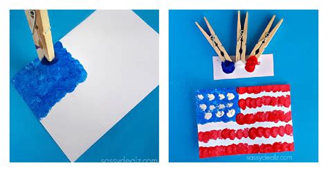Flag Art Project For Kindergarten
