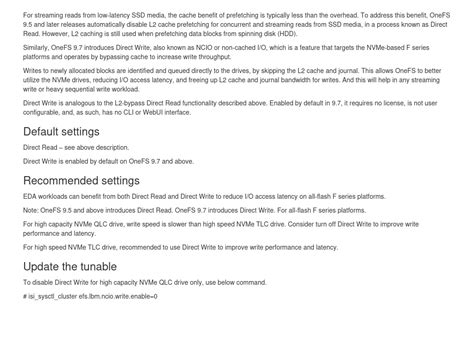 Direct Read And Direct Write Powerscale Best Practices For Semiconductor Eda Design
