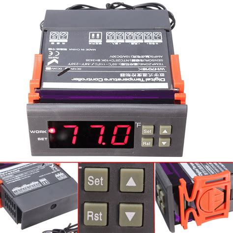 Wh7016k Dc12v Digital Semiconductor Temperature Controller Thermoelect Reliable Store