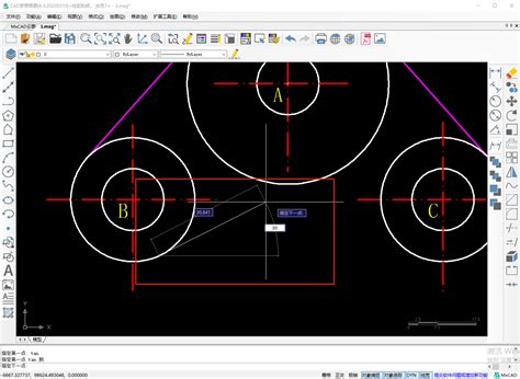 Cad梦想画图 Cad画图软件 技术咨询 Cad教程 切线定位法绘制cad图形