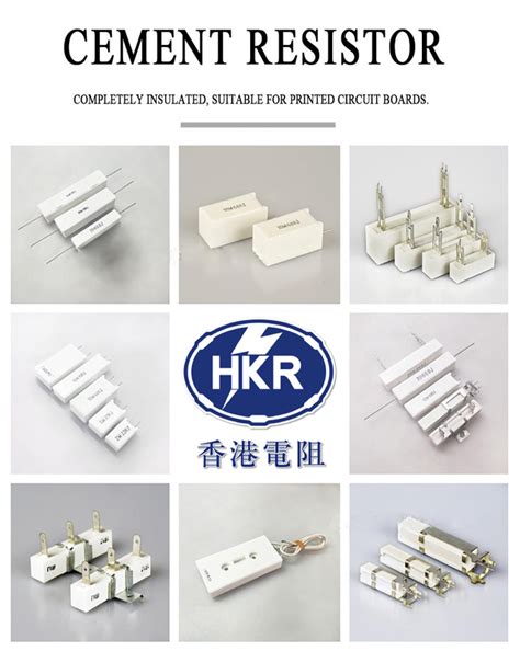 W Power Electronics Cement Resistor For Communication From China Manufacturer Hong Kong