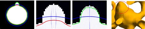 A Special Example With Blue Curve Being The Initial Curve Red One