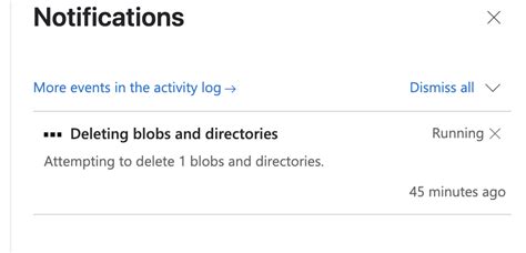 Why Cant Azure Delete A Basic Blob Folder Microsoft Qanda