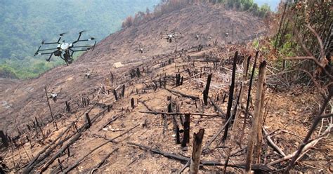 Tehnology To Save Planet Drones To Be Used For Planting Trees