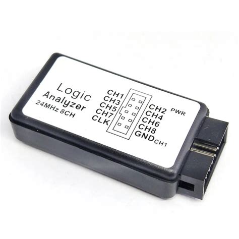 Usb Logic Analyzer 24m 8ch Microcontroller Arm Fpga Debug Tool 8