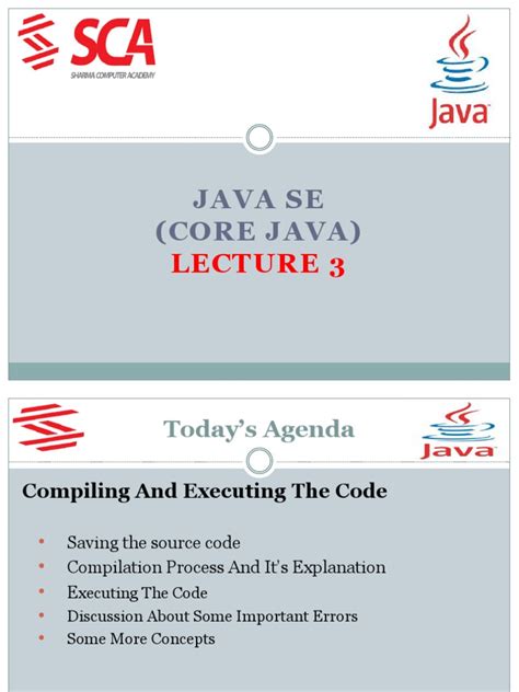 Java Se Core Java Pdf Class Computer Programming Java