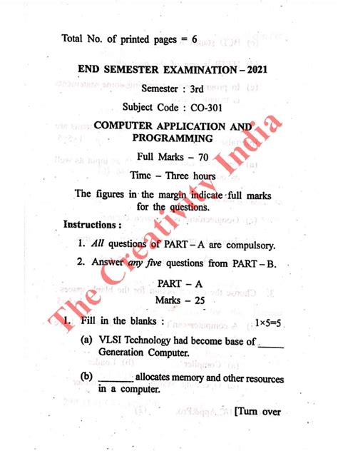 Computer Application And Programming 2021 Pdf