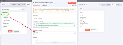 Postman To N8n Binary File Upload And Write To Local Fs Questions