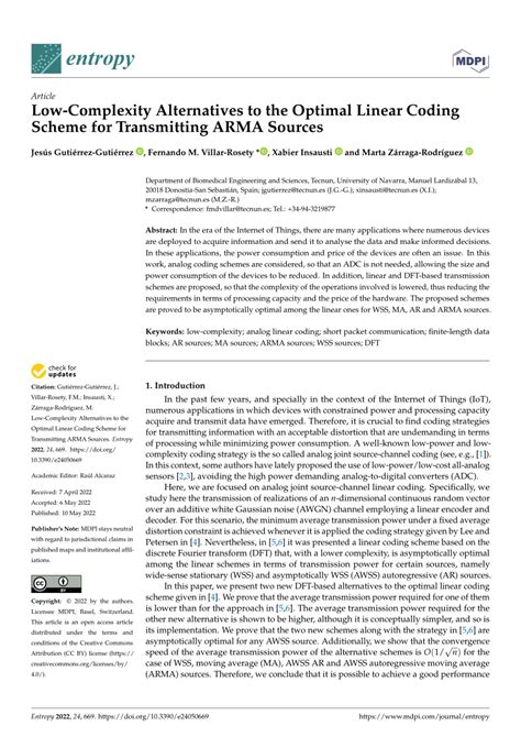 Pdf Low Complexity Alternatives To The Optimal Linear Coding Scheme