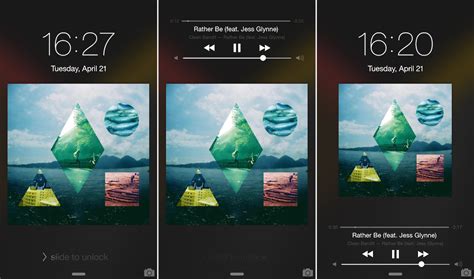 Fuse Merges The Lock Screen Clock And Music Controls Into A Single Interface