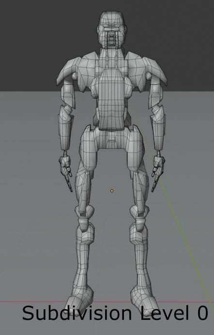 Unity Robot Rigged D Model Blend Fbx Unitypackage Free D