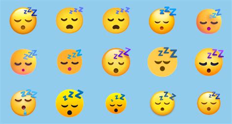 Schlafendes Gesicht Auf Google Noto Color Emoji June Update