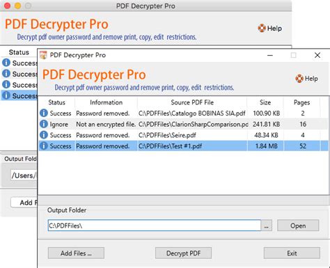 PDF Decryptor Pro Portable v Giải mã định dạng PDF