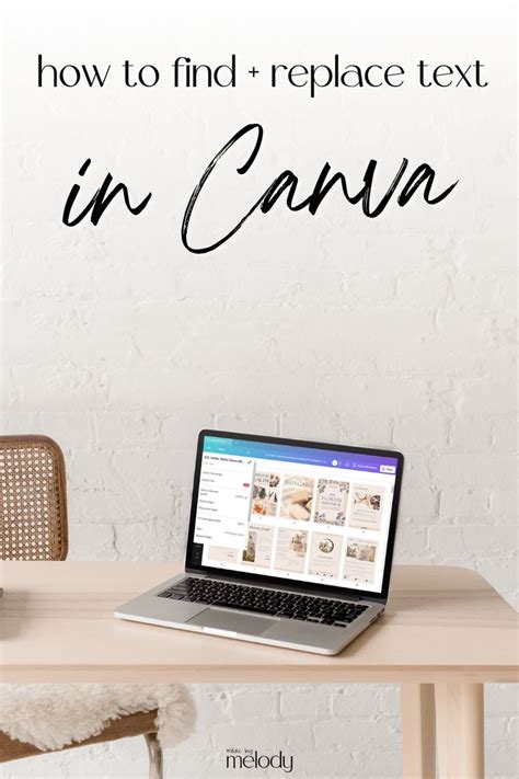how to find and replace text in canva — with only one click canva