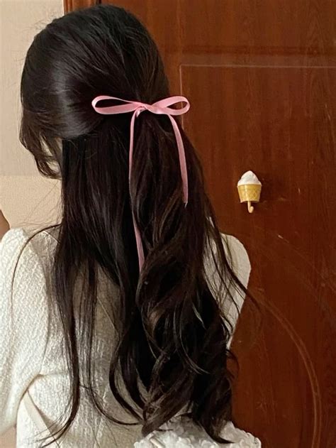 Ribbon Hairstyles Bow Hairstyles Half Up Half Down Hairstyles Hair