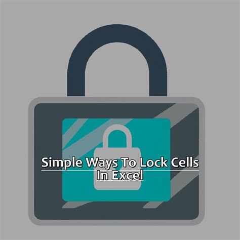 How To Check The Lock Status Of Cells In Excel - ManyCoders