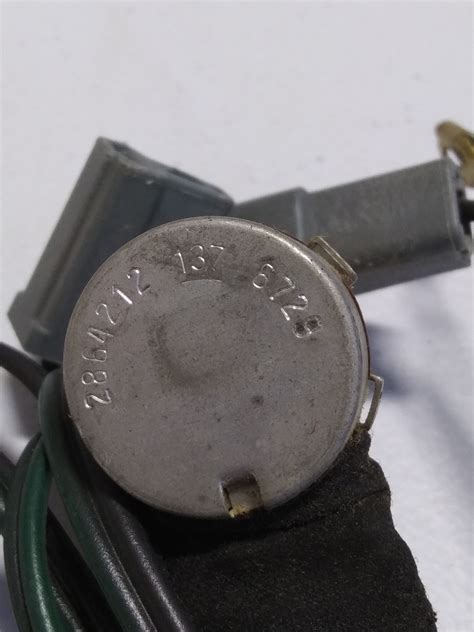 1969 1970 Dodge Charger Rear Speaker Fader Switch W Wiring Harness 2889614 2864212 Great