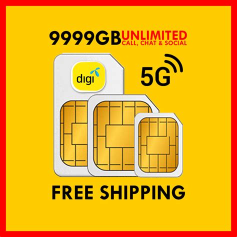 Free Digi Tone Wow Sim Card Free Shipping Unlimited Internet Data Call
