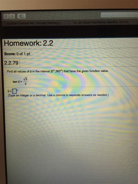 solved find all values of theta in the interval 0 degree