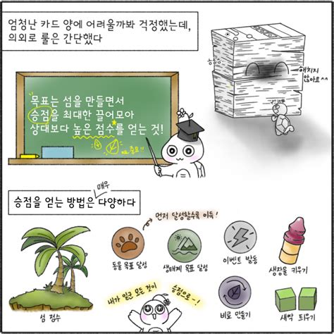 보드게임기록 1 나만의 섬 만들기 어스 Earth 보드라이프 보드게임 게시글