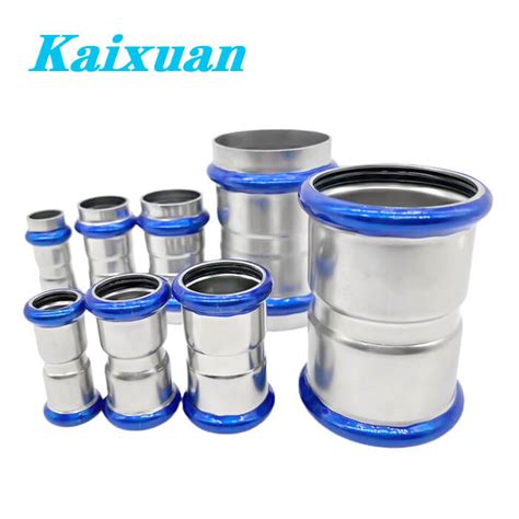China Equal Coupling M Contour Press Fittings Stainless Steel Factory