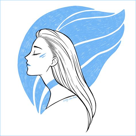 Blue Girls On Behance