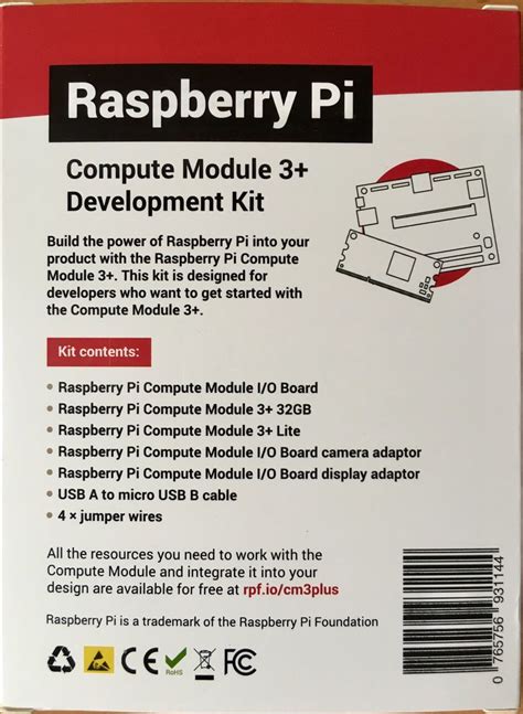 Купити raspberry pi compute module 3 development kit Набір розробника