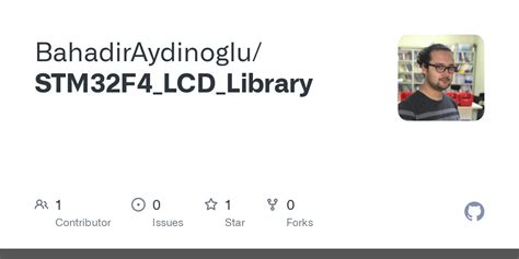 Github Bahadiraydinoglustm32f4lcdlibrary