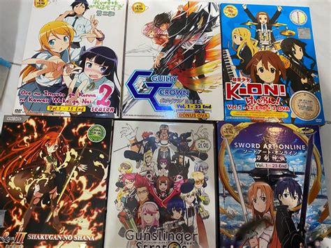 Anime Dvd Hobbies And Toys Books And Magazines Comics And Manga On Carousell