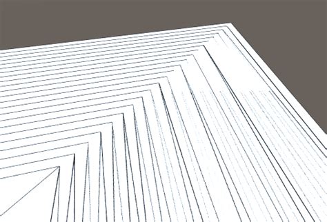 z fighting coplanar faces draw one after another unity engine