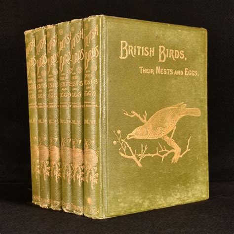 1896 1898 6vol British Birds With Their Nests And Eggs