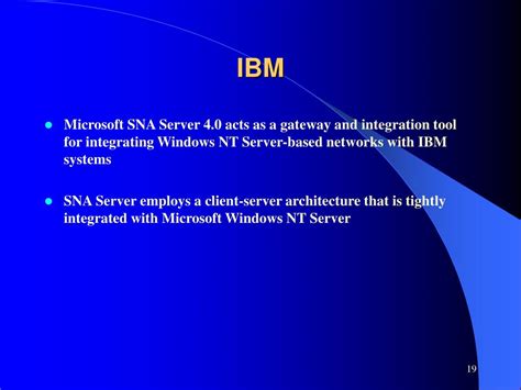 PPT Integrating Windows NT Server With NetWare UNIX IBM And Macintosh Operating Systems