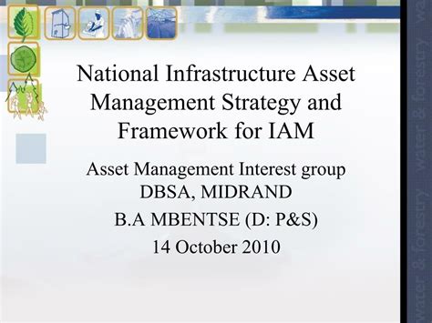 PPT National Infrastructure Asset Management Strategy And Framework For IAM PowerPoint