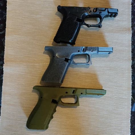 My Collection Of Different Glock Frames Printed So Far Rfosscad