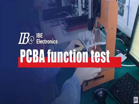 How To Function Test A Pcba Printed Circuit Board Assembly Ibe