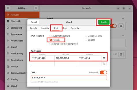 How To Configure Static Ip Address On Ubuntu 2204 Tecadmin