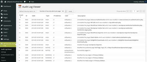 Security App Of The Week Wp Security Audit Log Softpedia