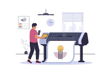 Digital Printing Textile Pattern Wallpaper Colorful Flower With Watercolor Stock Illustration