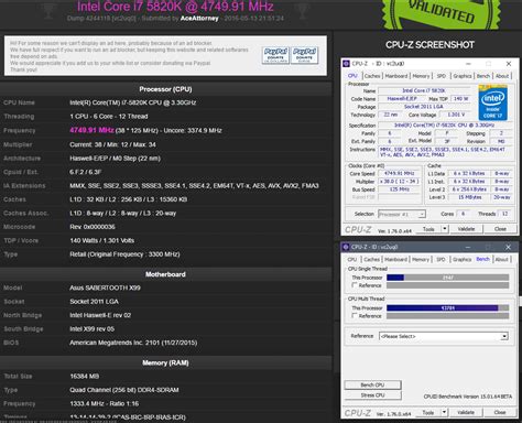 Share Your Cpu Z Benchmark Scores V1 75 Or Later Page 8 Cpu Level1techs Forums