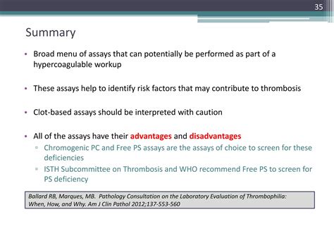 Laboratory Tests Of Hemostasis And Coagulation System Pptx