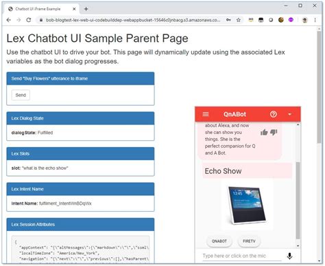 Create A Question And Answer Bot With Amazon Lex And Amazon Alexa Artificial Intelligence And