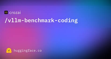 Crozaivllm Benchmark Coding At Main