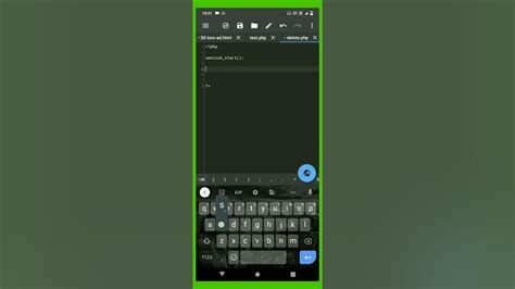 Session Part 3 Delete Php Course •• Php Viral Course Youtube