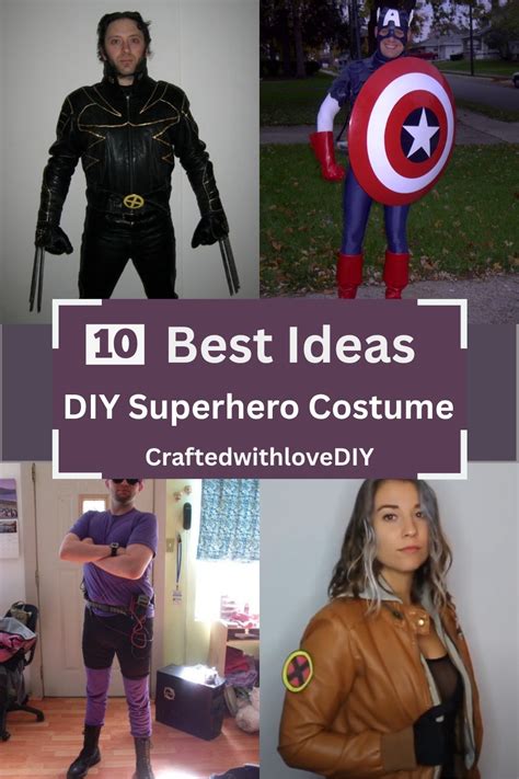 Easy Diy Superhero Costume