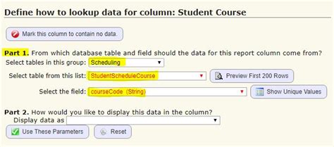 Using A Lookup Column In Report Writer Reports Genesis Sis Support