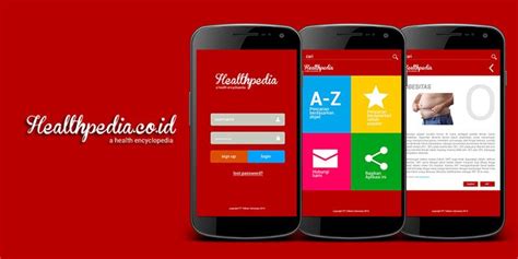 Android App Interface Design And Development For Healthpedia A Part Of Pt Telkom Indonesia