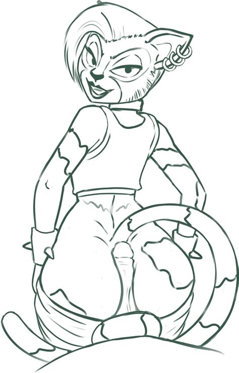 Rule 34 Anthro Cooch Supermansion Domestic Cat Ear Piercing Felid