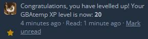 XP Level Count GBAtemp Net The Independent Video Game Community